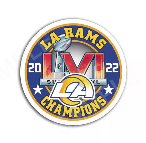 Super Bowl 2022 Champions Lvi Sticker Football Los Angeles 56 Phone ...