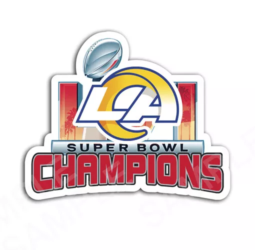 Super Bowl Champions 2022 Lvi Sticker Football Los Angeles 56 Phone ...