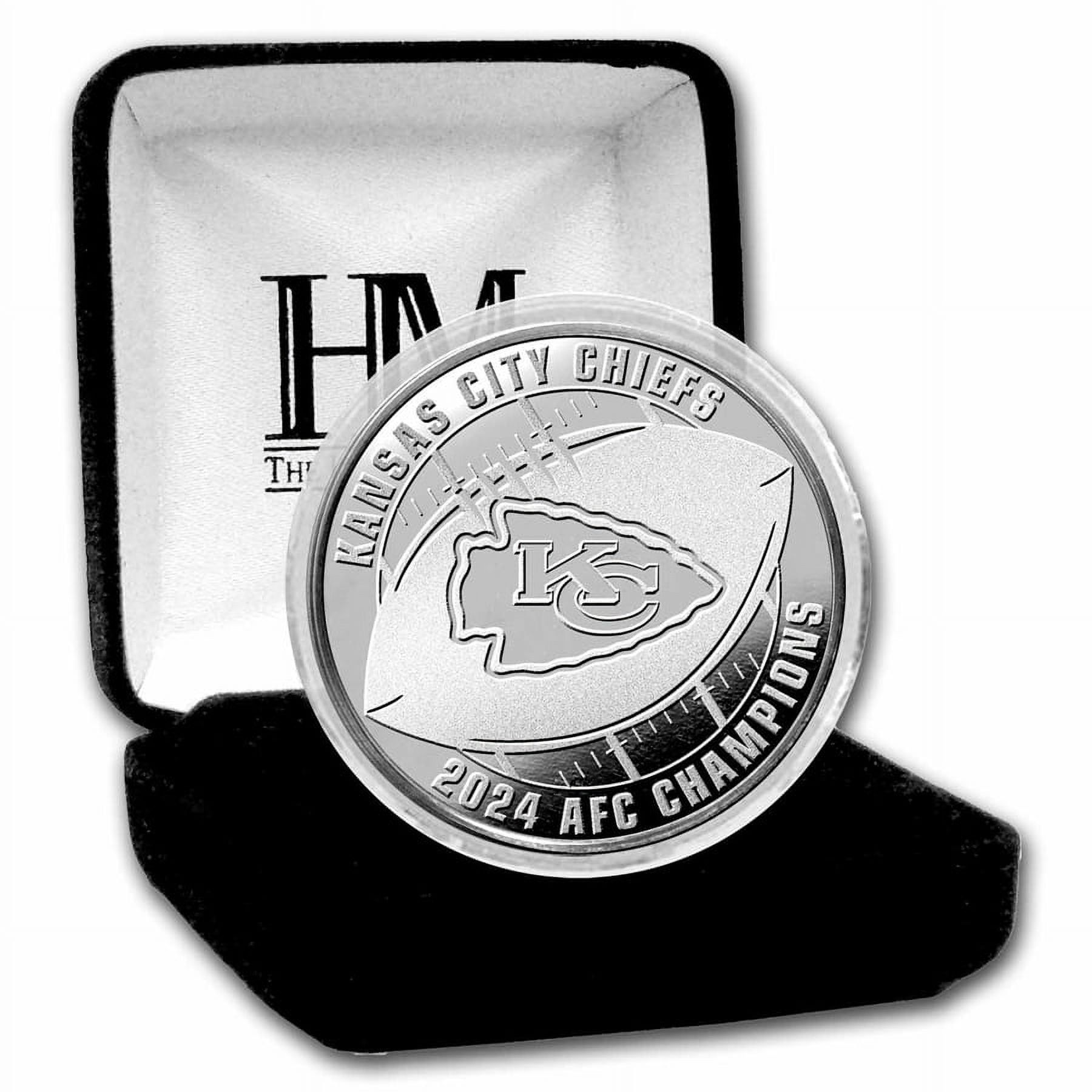 Super Bowl LIX AFC Champions Coin - Kansas City Chiefs - Walmart.com