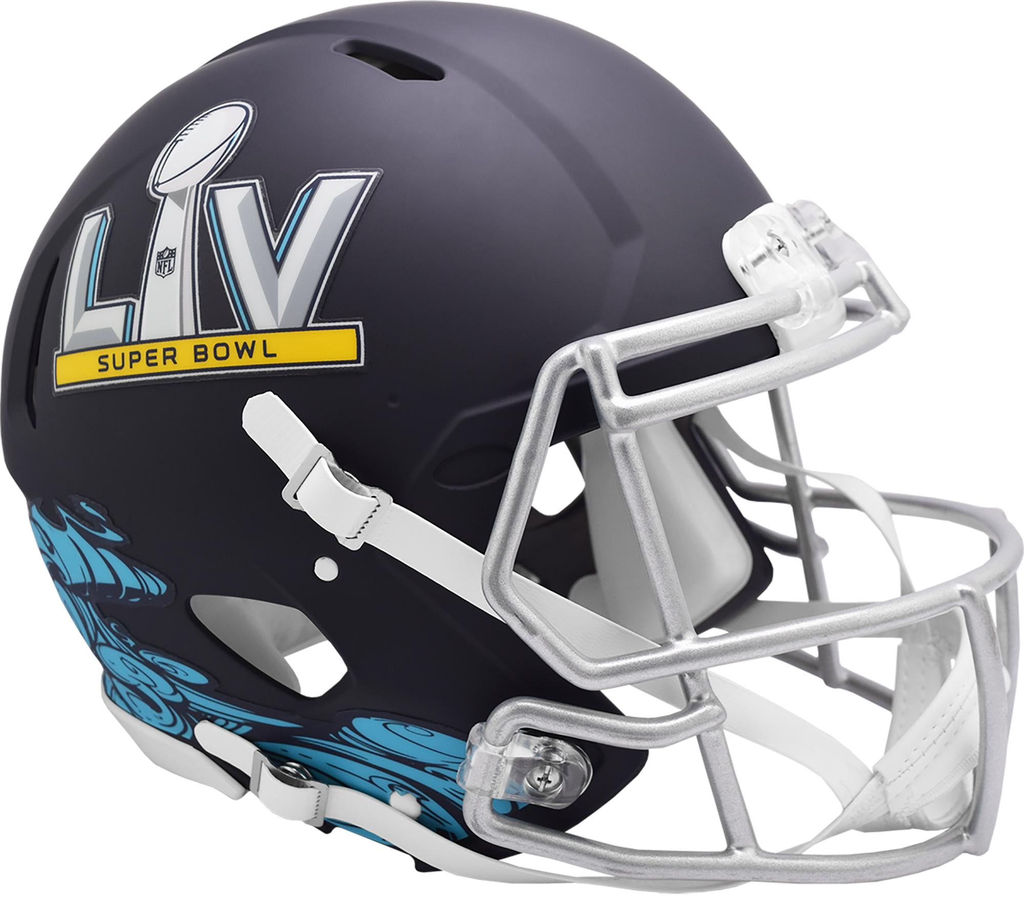 Super Bowl LV Unsigned Riddell Speed Authentic Helmet - Fanatics ...