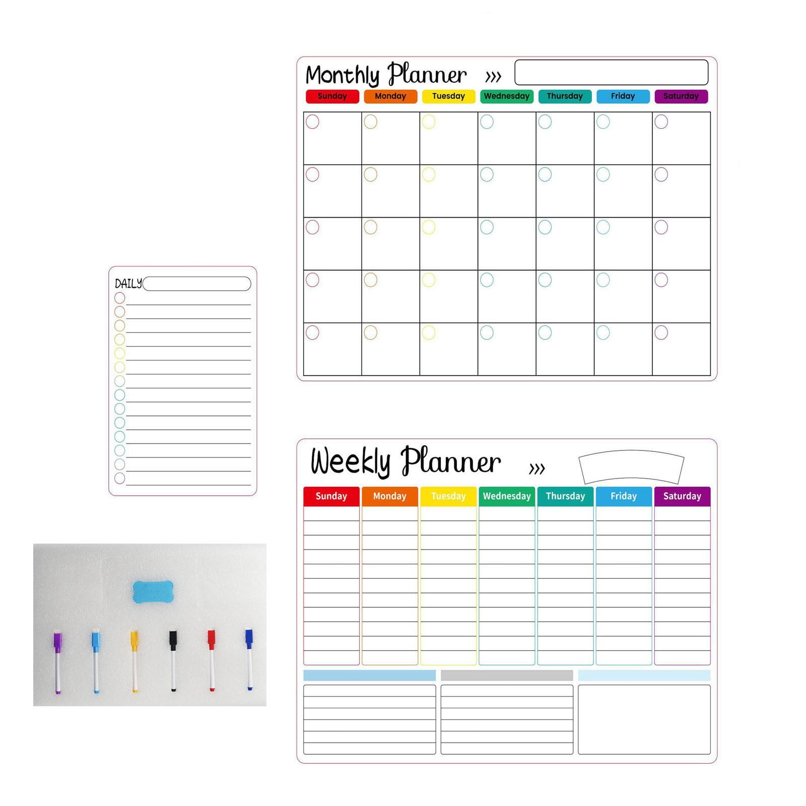 Super Bowl Promotion Calendar Bundle for Fridge 3 Boards Included ...