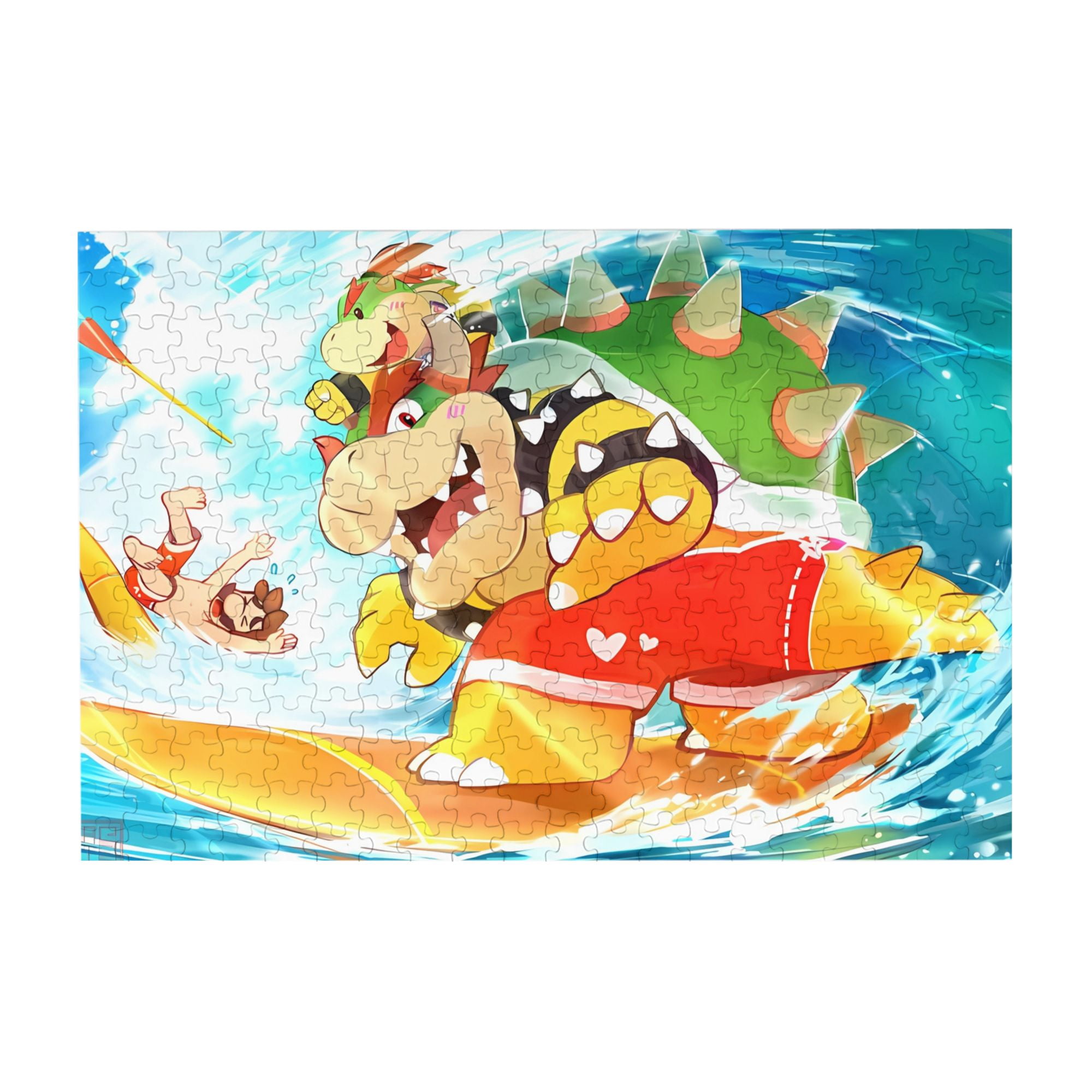 Super Bowser 300 Piece Puzzles, Wooden Jigsaw Puzzle, Fun And ...