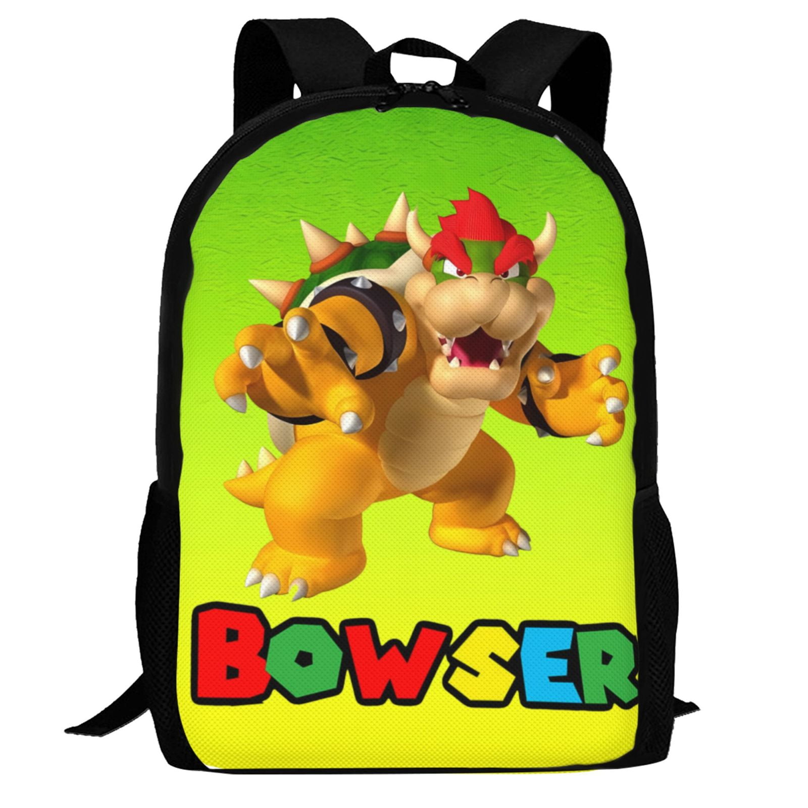 Super Bowser Backpack,3d Print Laptop Backpack Lightweight Casual Daypack Bookbag Multi-Function ...