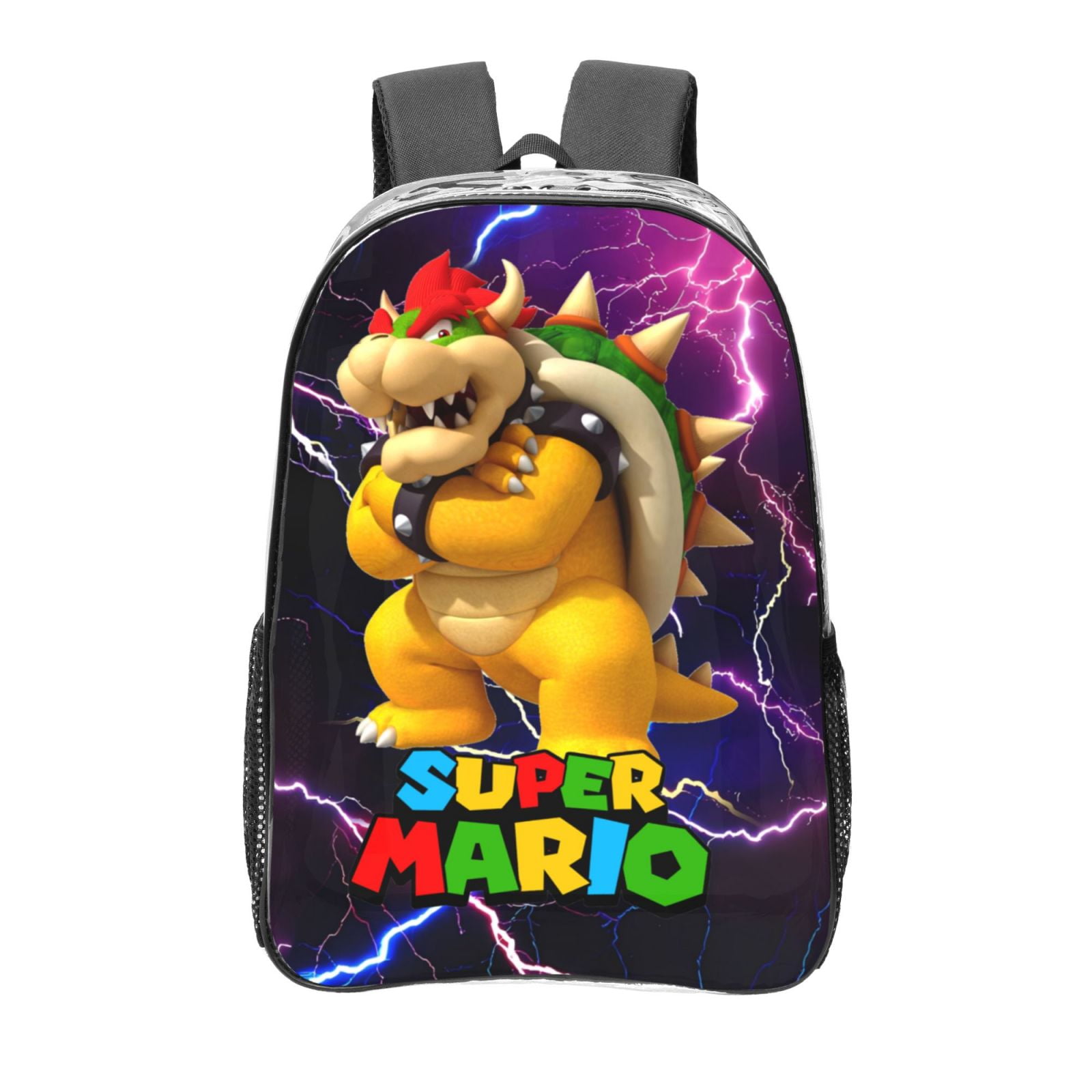 Super Bowser Clear Backpack Unisex- Large Pvc Transparent Backpacks 16 ...
