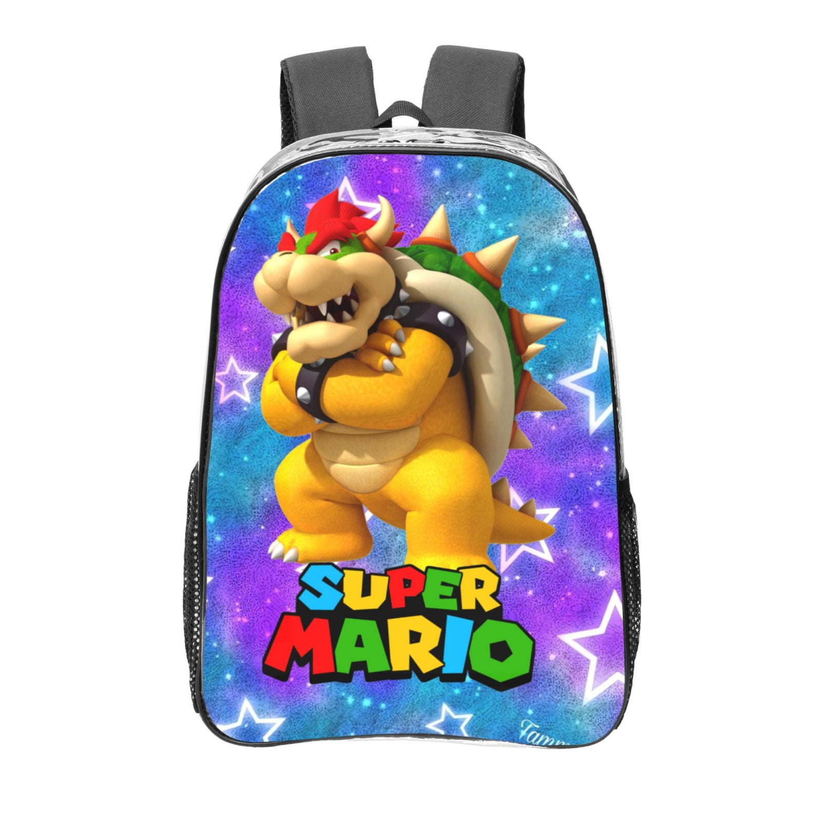 Super Bowser Clear Backpack Unisex- Large Pvc Transparent Backpacks 16 ...