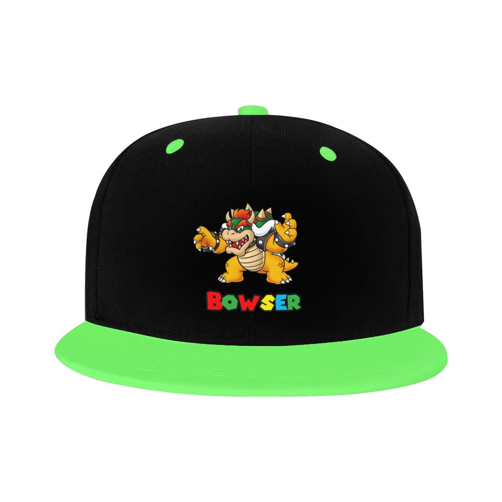 Super Bowser Kid'S Cartoon Baseball Cap,Adjustable Hip Hop Hat Flat ...