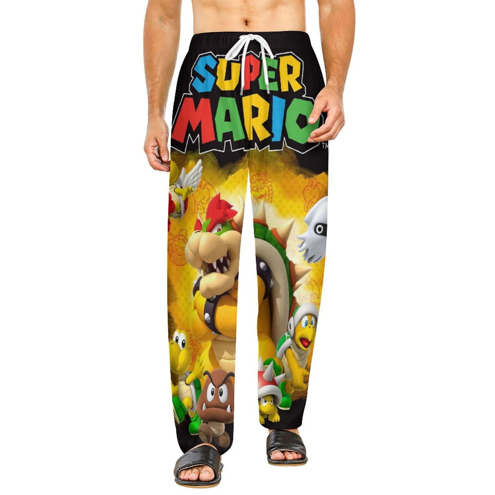 Super Bowser Men's Women's Pajama Sleep Pants Home Sleeping Pants ...