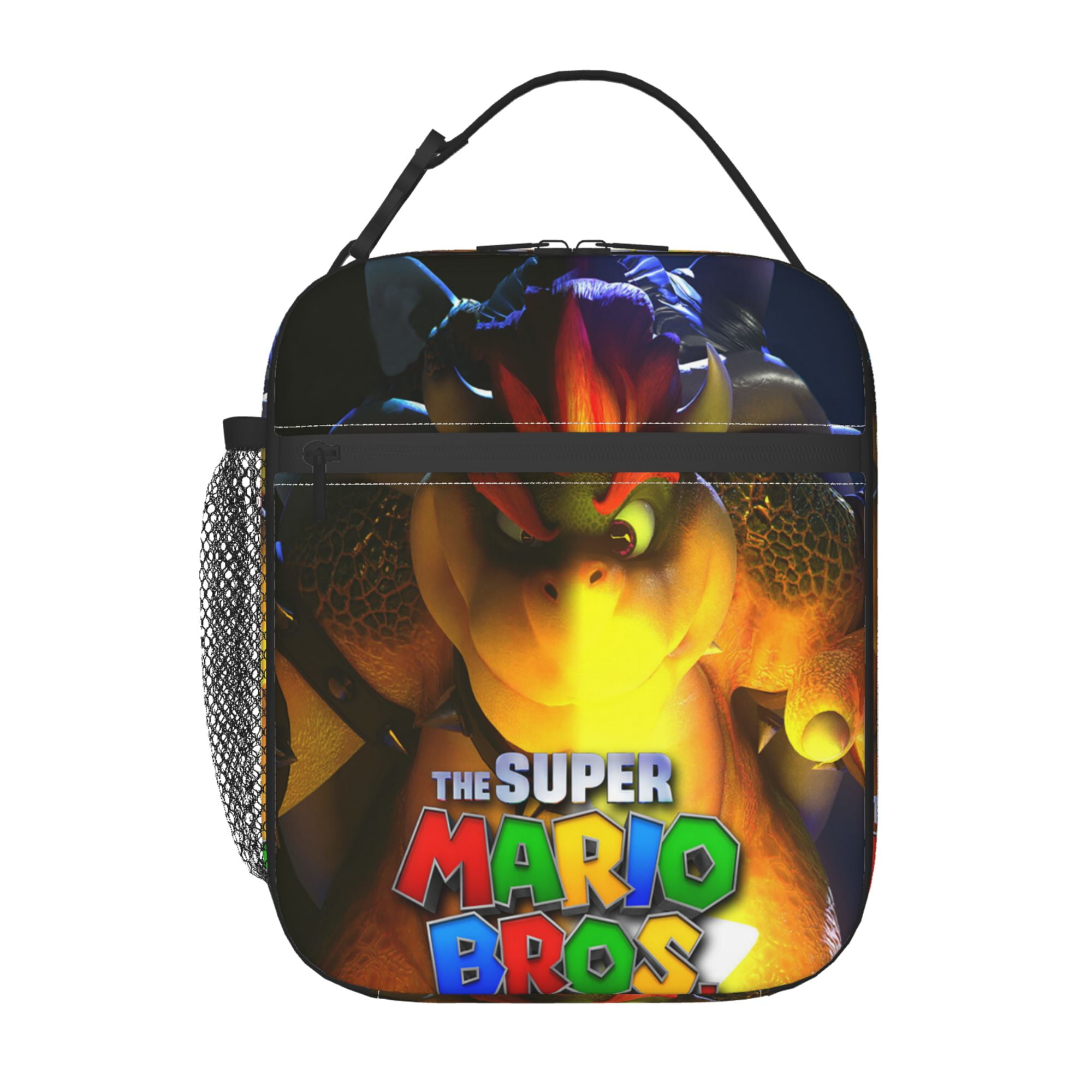 Super Bowser Star Lunch Bag Large Capacity Lunch Box Reusable Portable ...