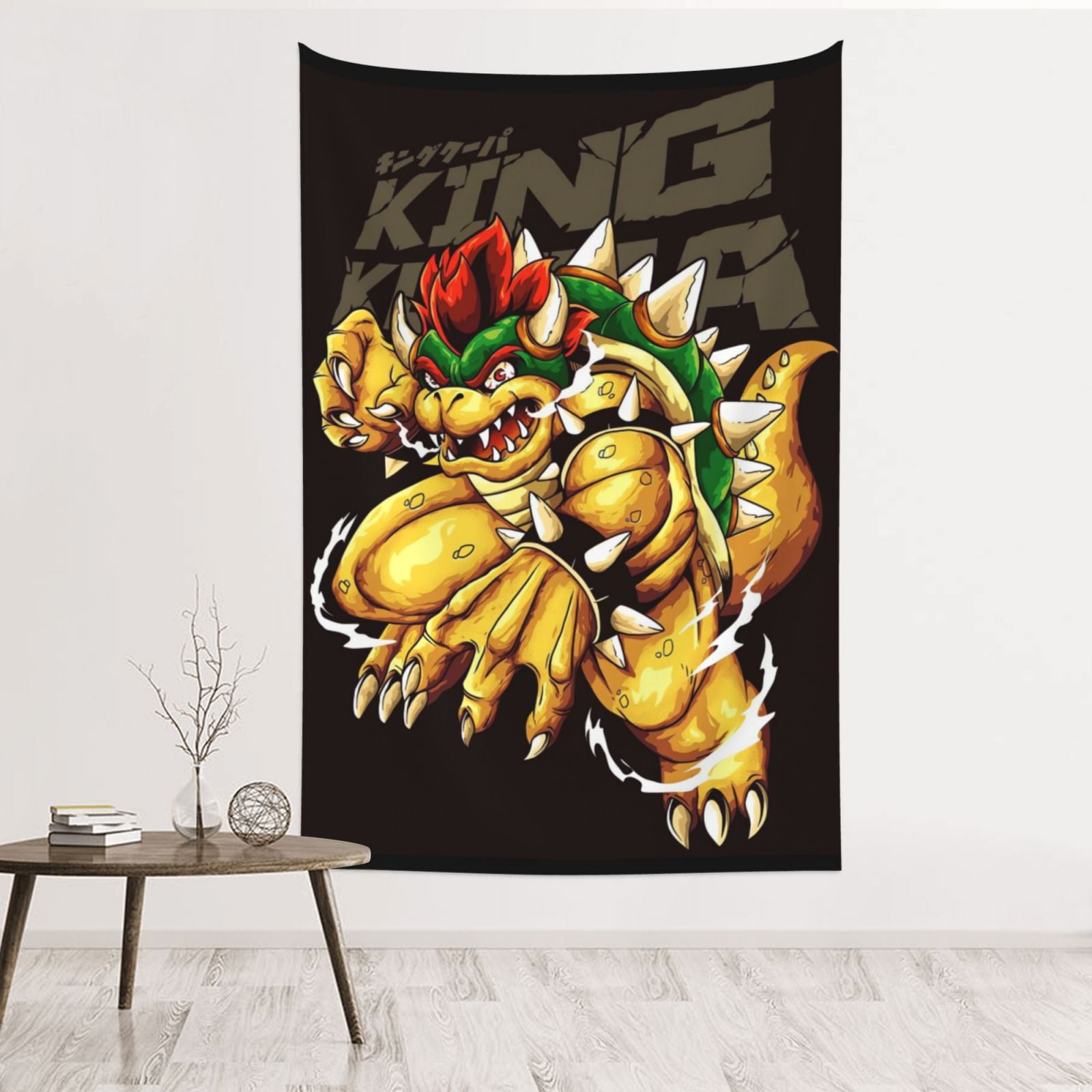 Super Bowser Tapestry Wave Wall Hanging Home Decoration Wall Blanket ...