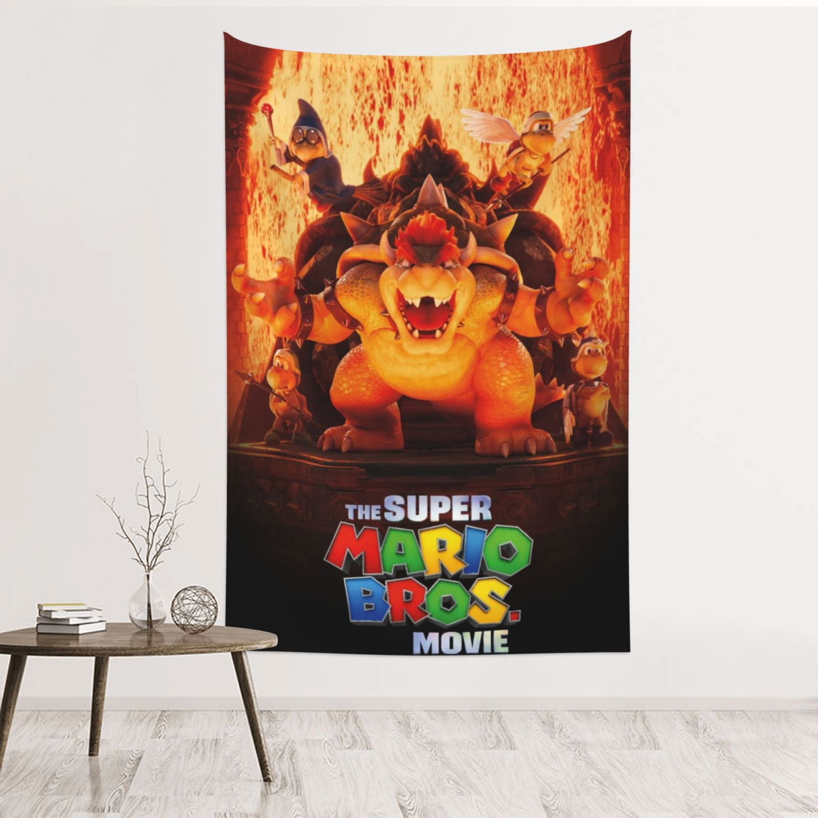 Super Bowser Tapestry Wave Wall Hanging Home Decoration Wall Blanket ...