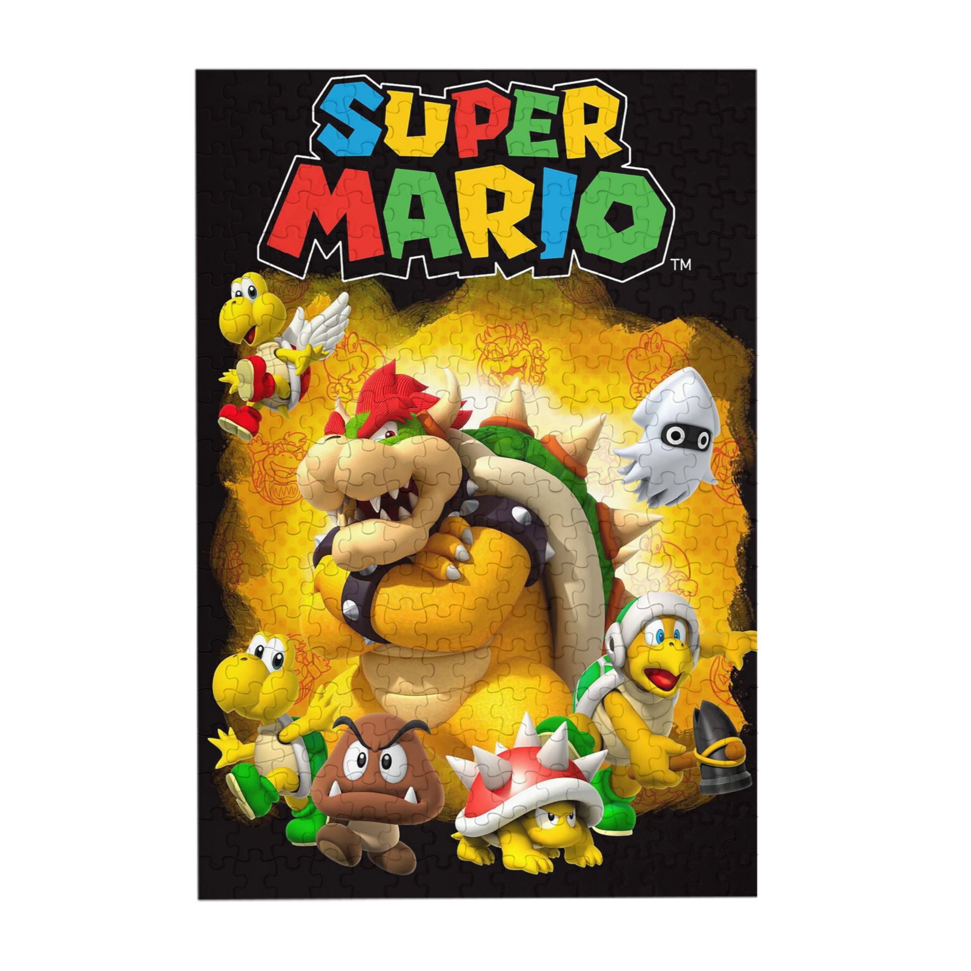 Super Bowser Wooden Jigsaw Puzzle 300 Pieces Game For Adults Teens ...