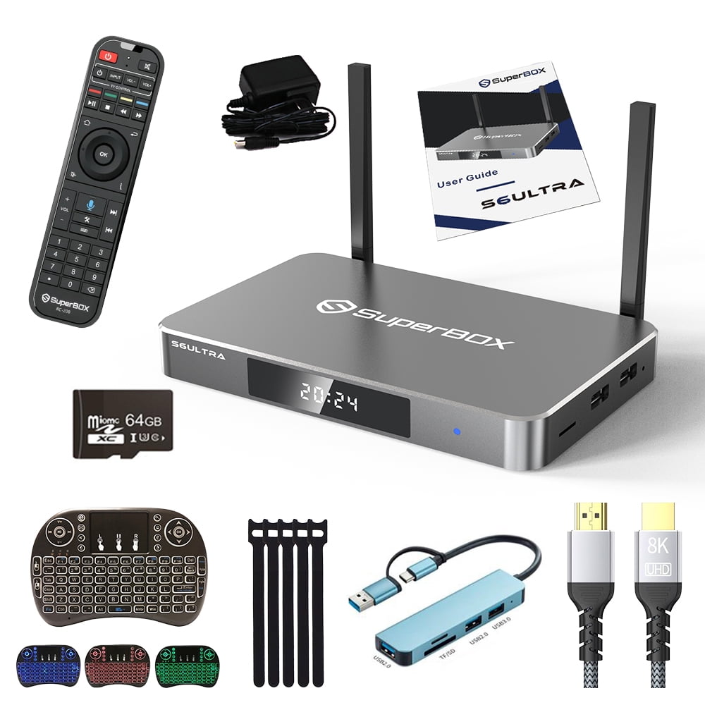 Super Box S6 Ultra Premium Edition,Officially Authorized,4G+128G, 6k 8k ...