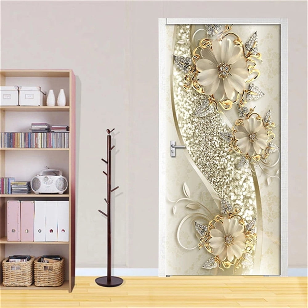 Super Brain Vinyl Poster For Door Self Adhesive Door Wallpapers ...