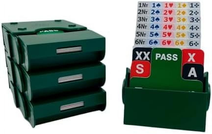 - Super Bridge Boxes - Set of 4 Bidding Devices with Plastic Bidding ...