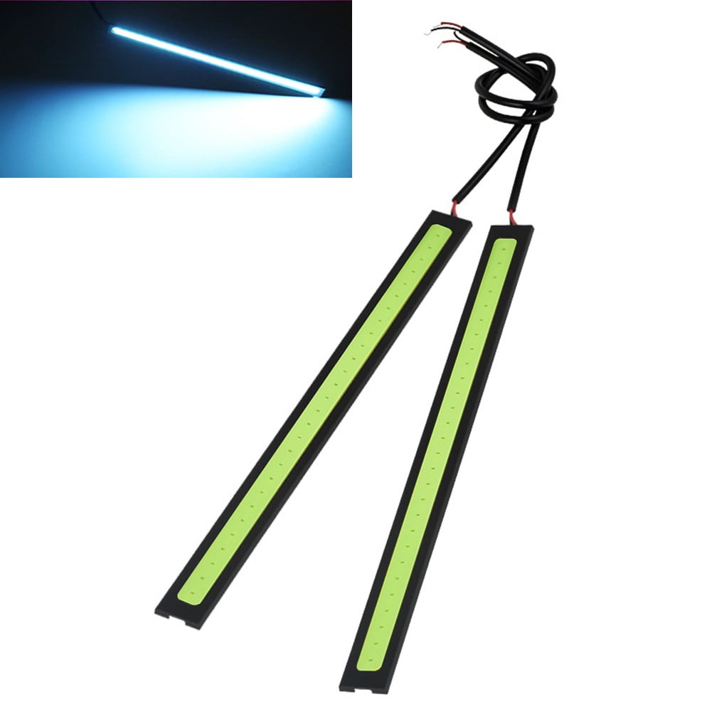 Super Bright 12V LED COB Car Lights for DRL Fog Driving Running Lamp ...