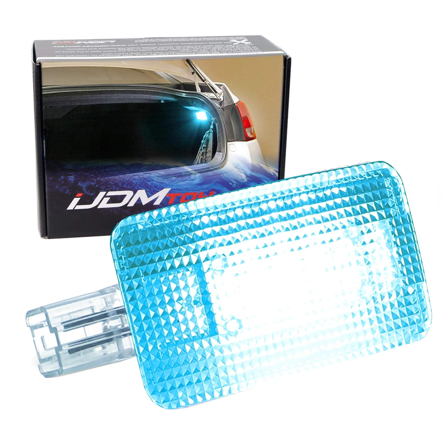 Super Bright 2W High Power Aqua Ice Blue Full LED Trunk Cargo Area ...