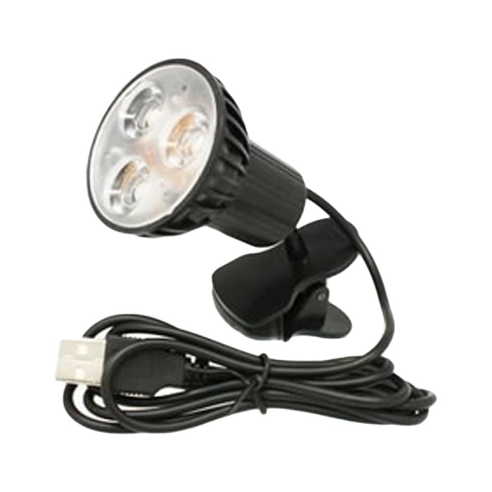Super Bright 3-LED Clip-On USB Light for Laptop, PC, and Notebook ...