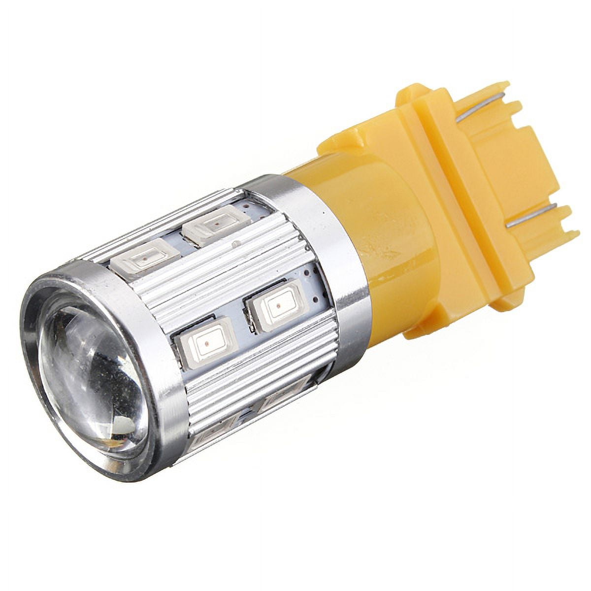 Super Bright 3157 LED Light Bulbs 5630 SMD Yellow Brake Lights, Reverse ...
