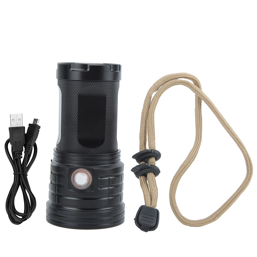 Super Bright 32000LM USB Rechargeable LED Torch, Waterproof Camping ...