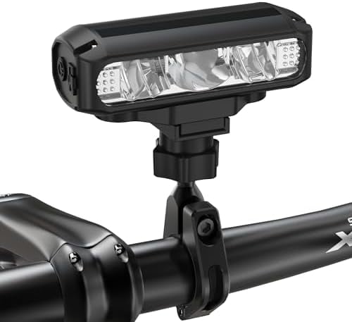 Super Bright 360 rotatable Bike Headlight Front Lights for Night Riding ...