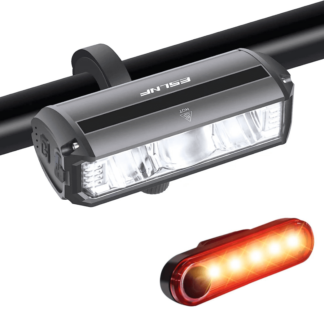 Super Bright Bike Light for Safe Night Riding, 1200 Lumen 3 LED Wide ...