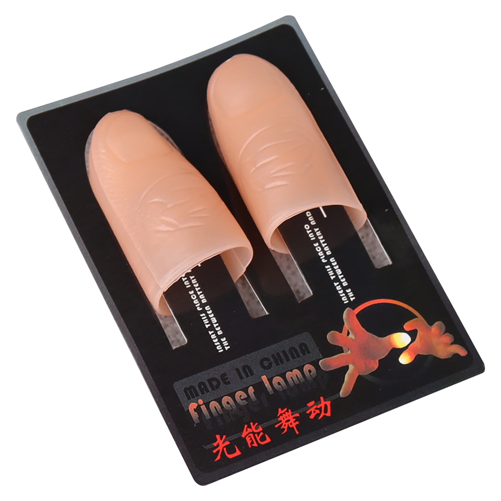 Super Bright Finger Light , Glowing Magic Thumb Tips for Performances ...