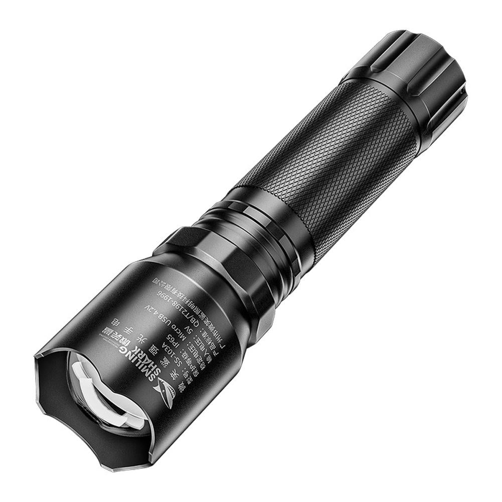 Super Bright Flashlight Torch - LED Tactical Torch Waterproof Zoom ...