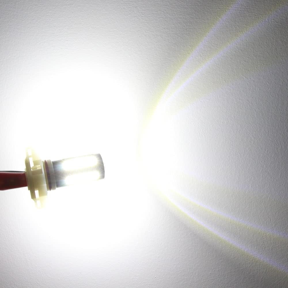 Super Bright H8 H11 LED Fog Lights Bulbs or DRL, 6000K Xenon White H16 ...