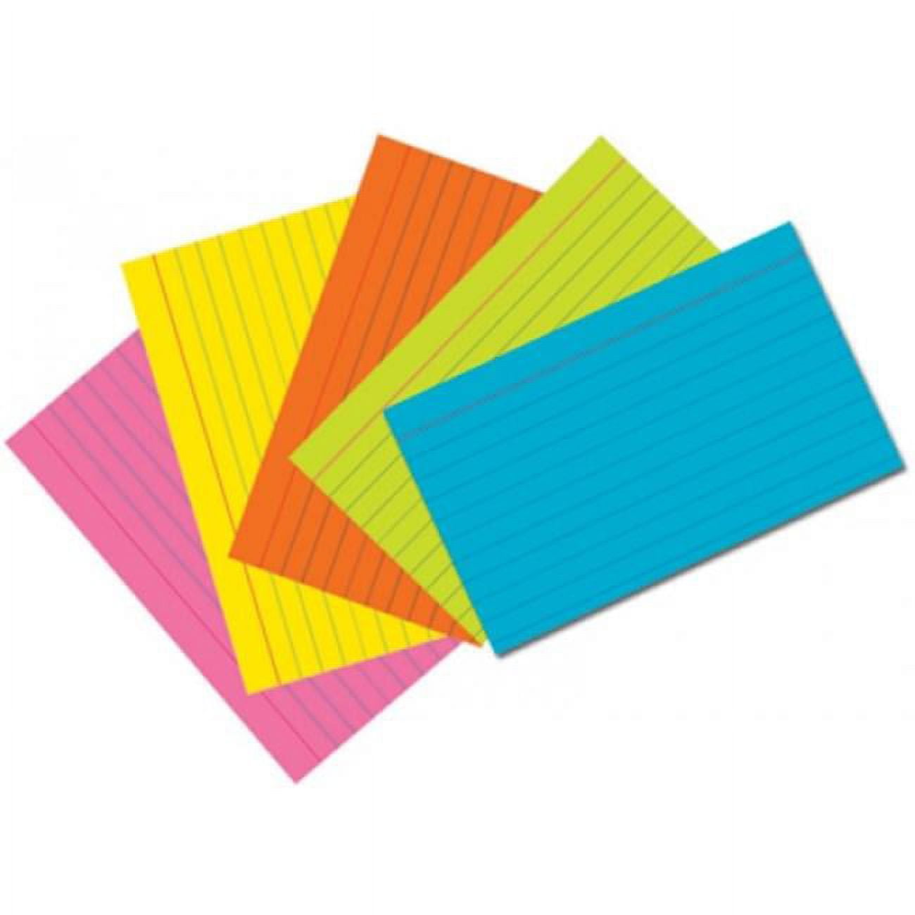 Super Bright Index Unruled Cards, 4 x 6 - Walmart.com