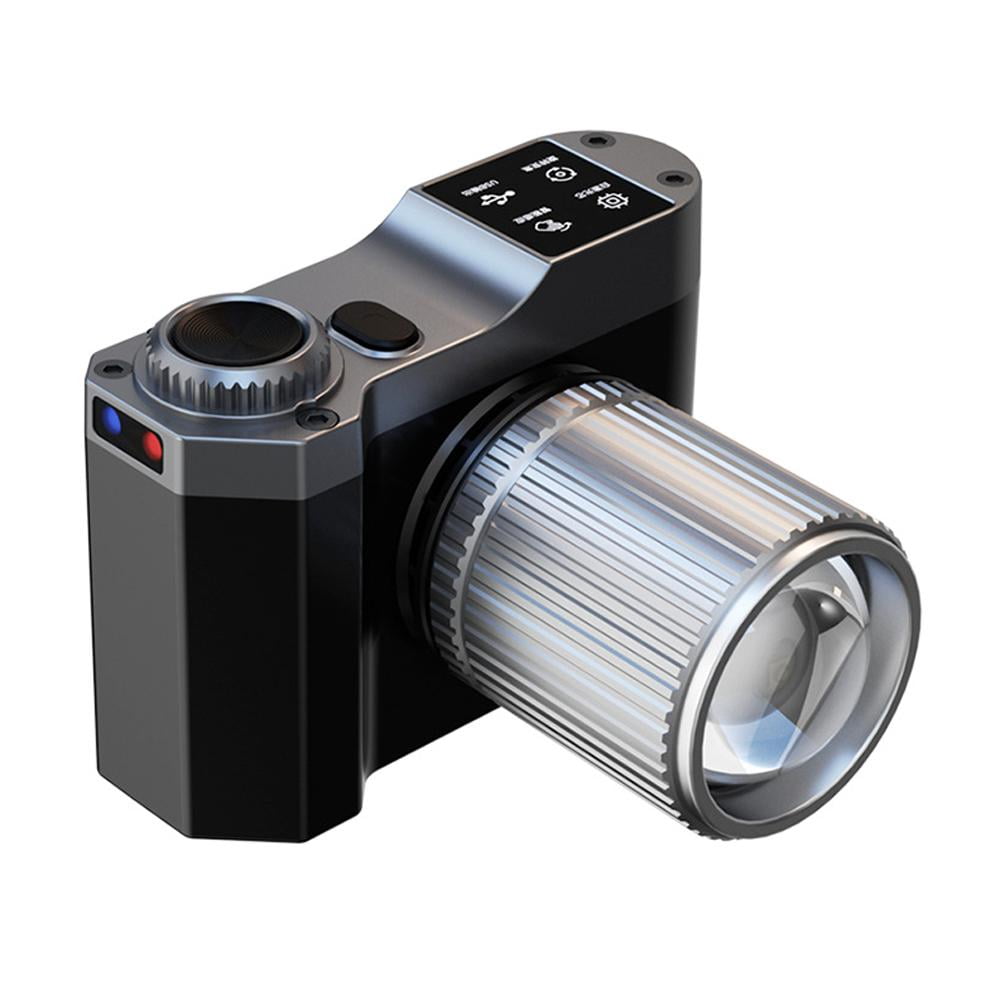 Super Bright LED Cemera Headlamp Motion Sensor USB Rechargeable ...