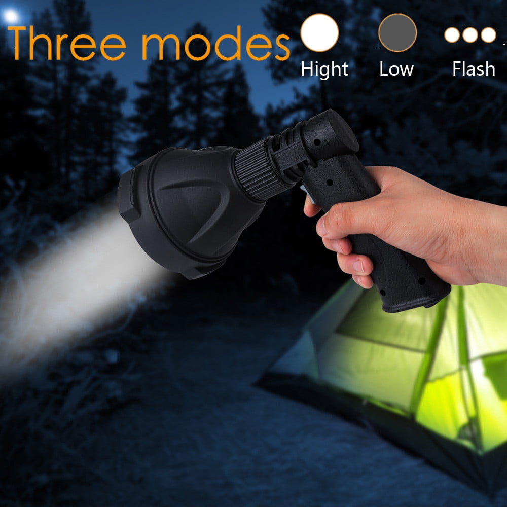 Super Bright LED Flashlight, Rechargeable 3 Modes, Waterproof ...