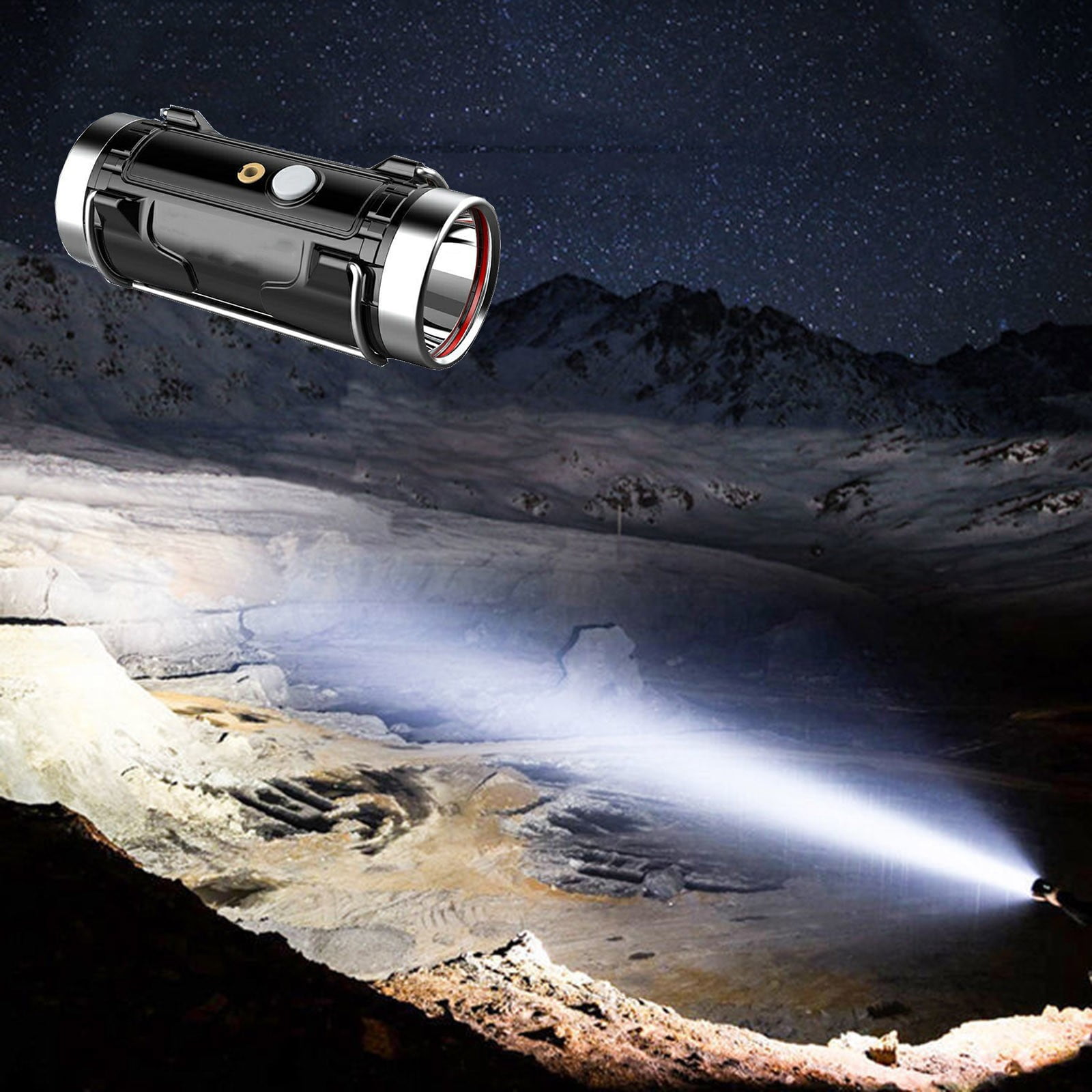 Super Bright LED Outdoor Fishing Light, Waterproof Rechargeable ...