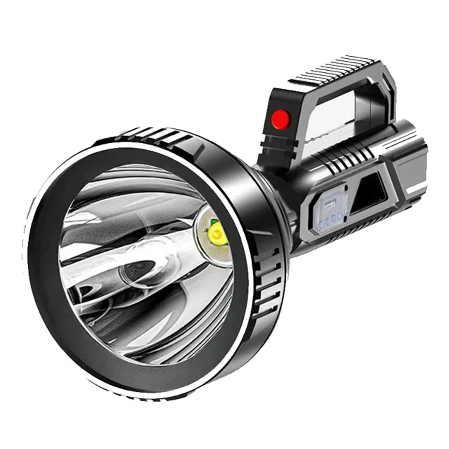 Super Bright LED Torch, LED Rechargeable Handheld Searchlight, 10W ...