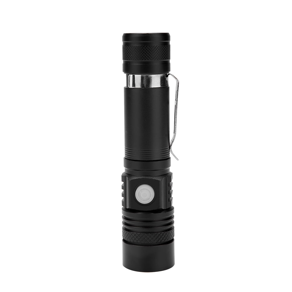 Super Bright LED USB Rechargeable Flashlight - Portable, Handheld with ...