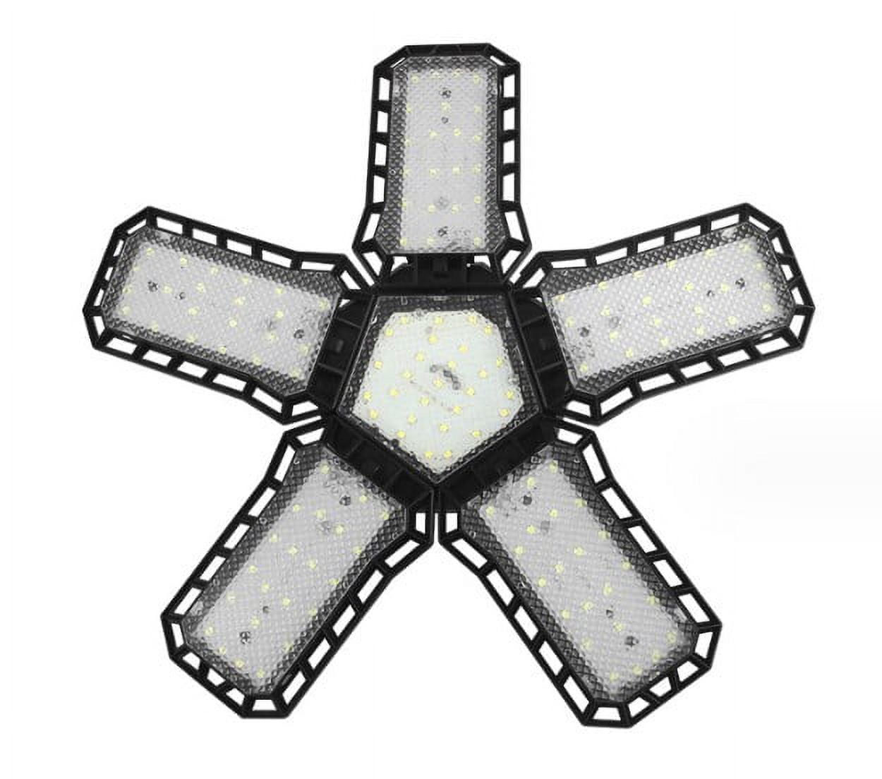 Super Bright Led Garage Lights, 120W 12000 Lumens Deformable Garage ...