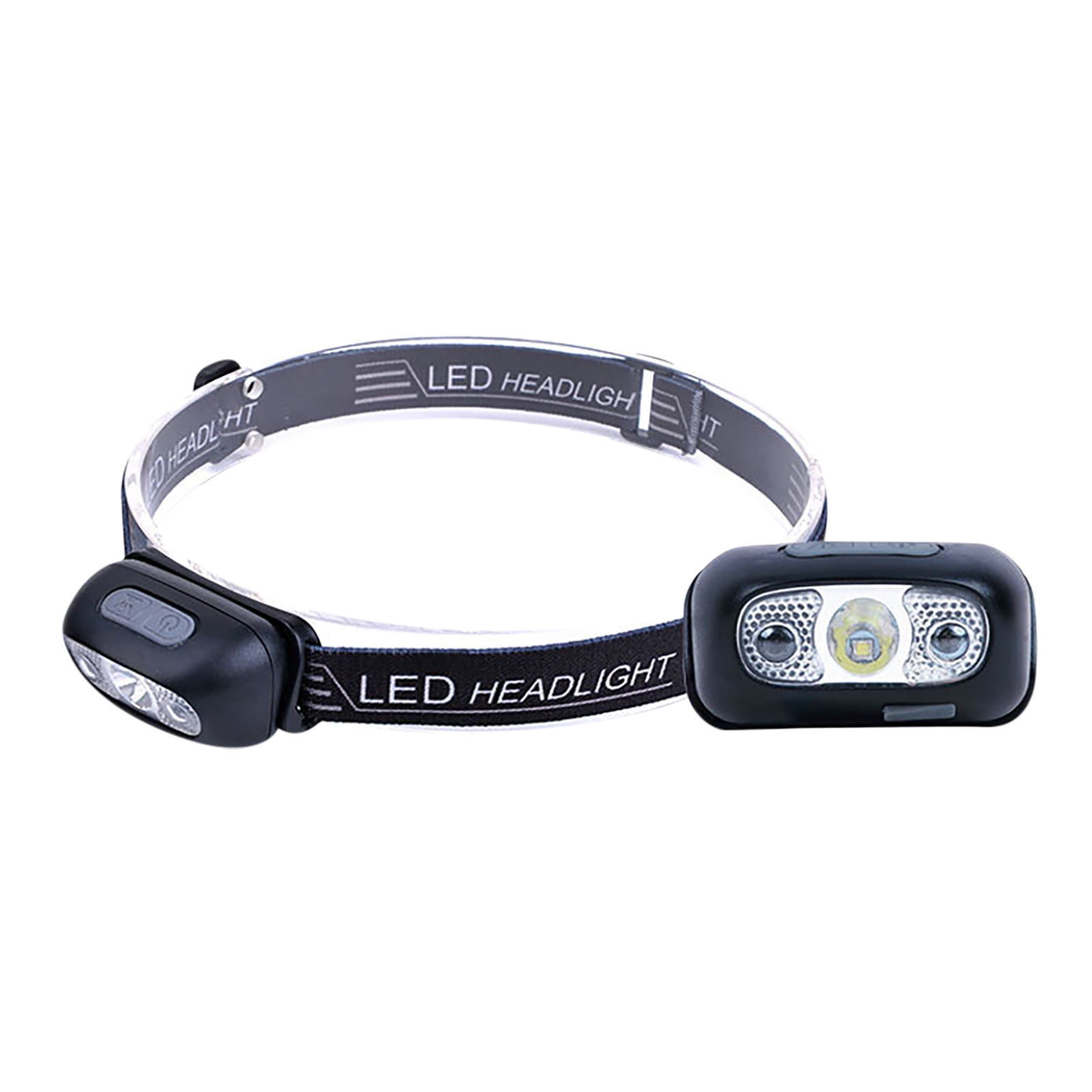 Super Bright Light Sensor Mini Led Headlamp USB Charging Strong Light ...