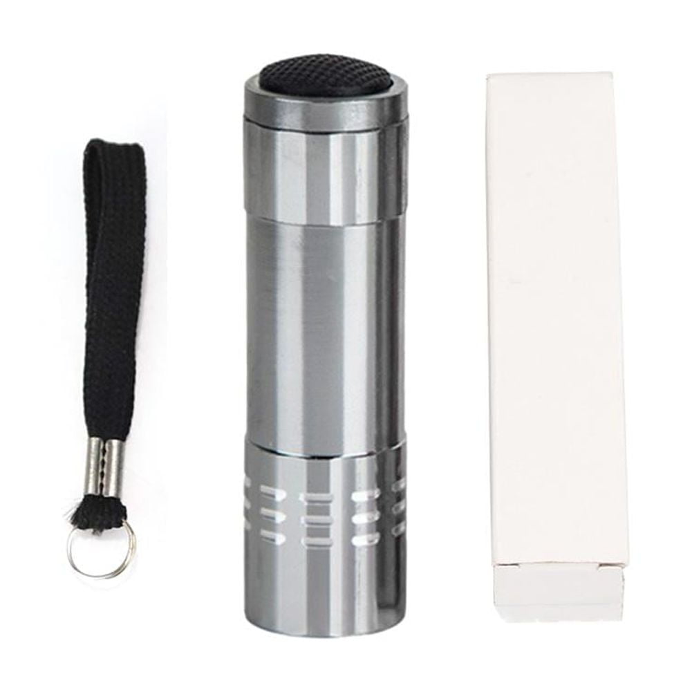Super Bright Mini Torch Lights Weight Flashlight - 9 bright LED M7B3 ...
