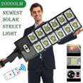 Super Bright Outdoor Solar Street Light Motion Sensor Lamp Commercial ...