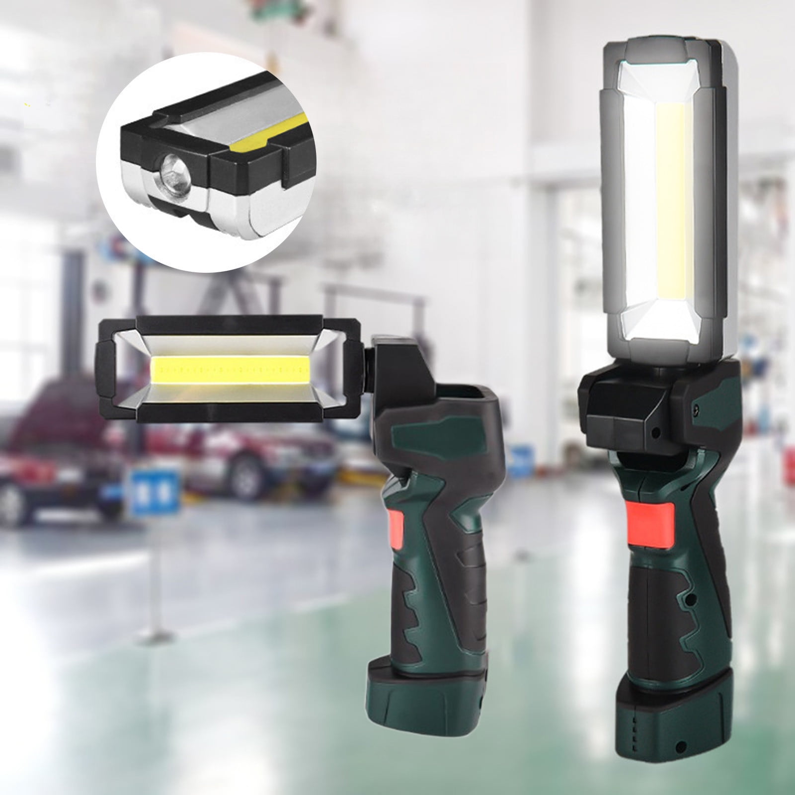 Super Bright Portable LED Flashlight with Magnet & USB Charging ...