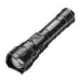 Super Bright Powerful Flashlights USB Rechargeable LED Zoom Camp Torc ...