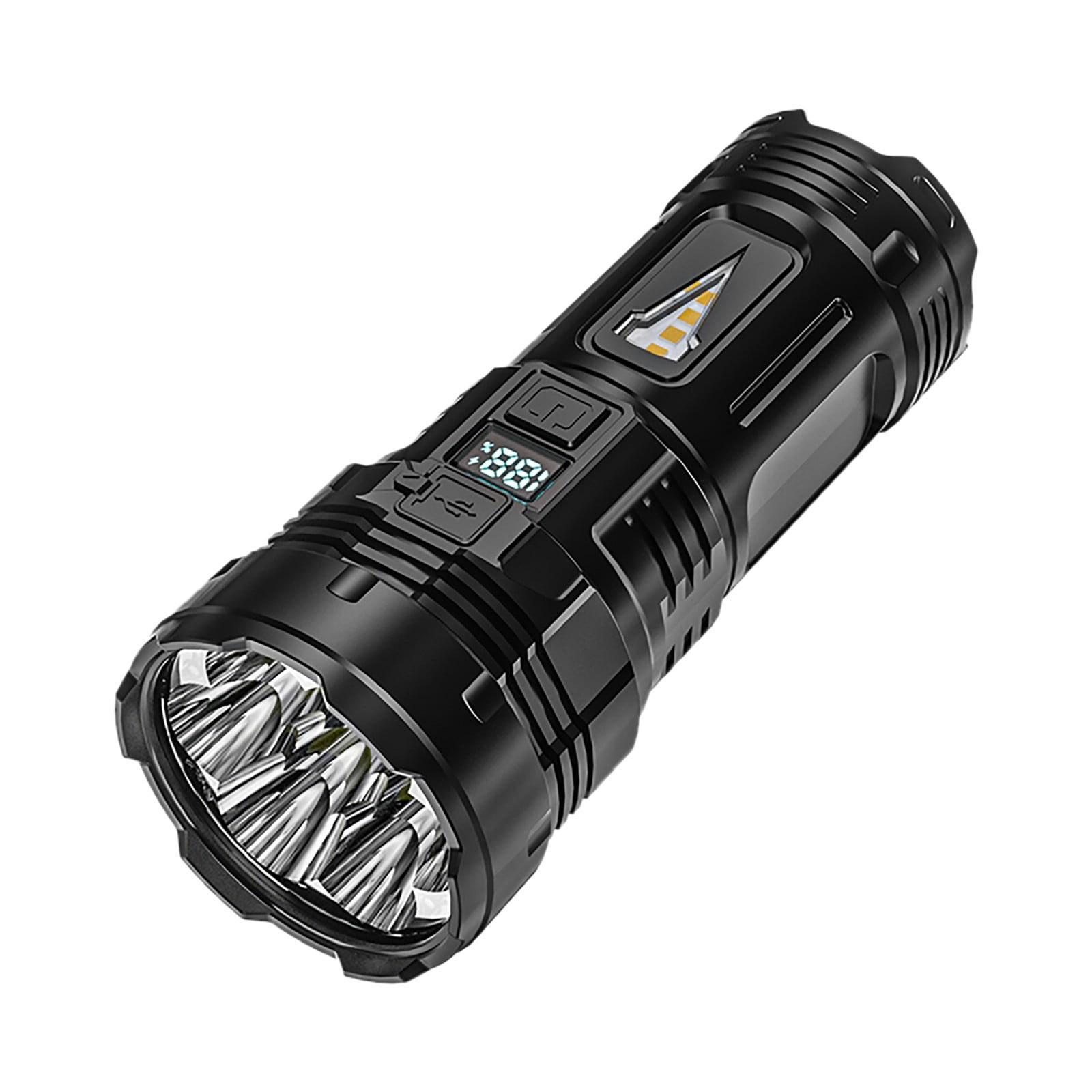 Super Bright Rechargeable Flashlight | 4-Mode Adjustable (Strong/Weak ...