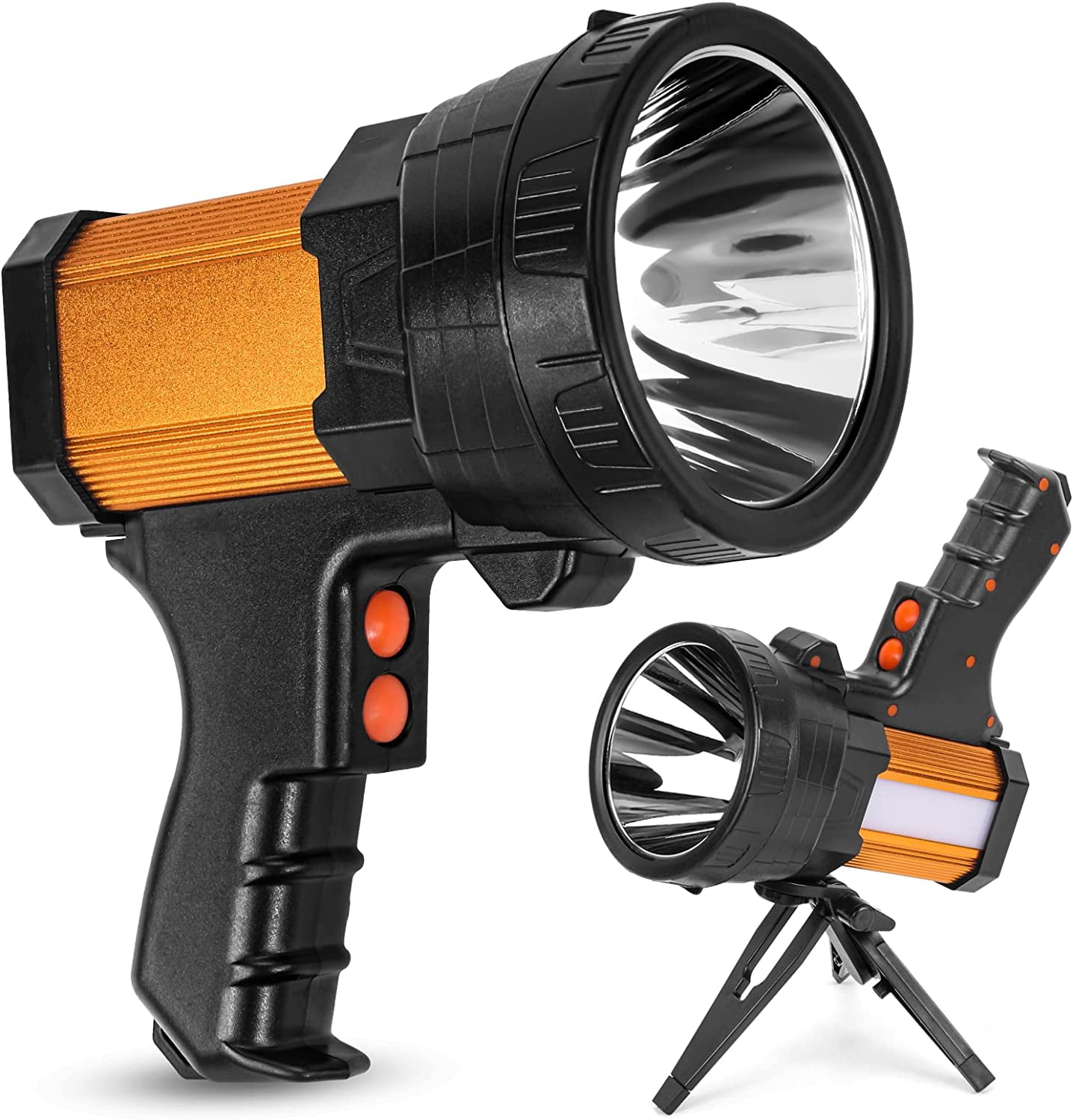 Super Bright Rechargeable Spotlight,Handheld Rechargeable LED ...