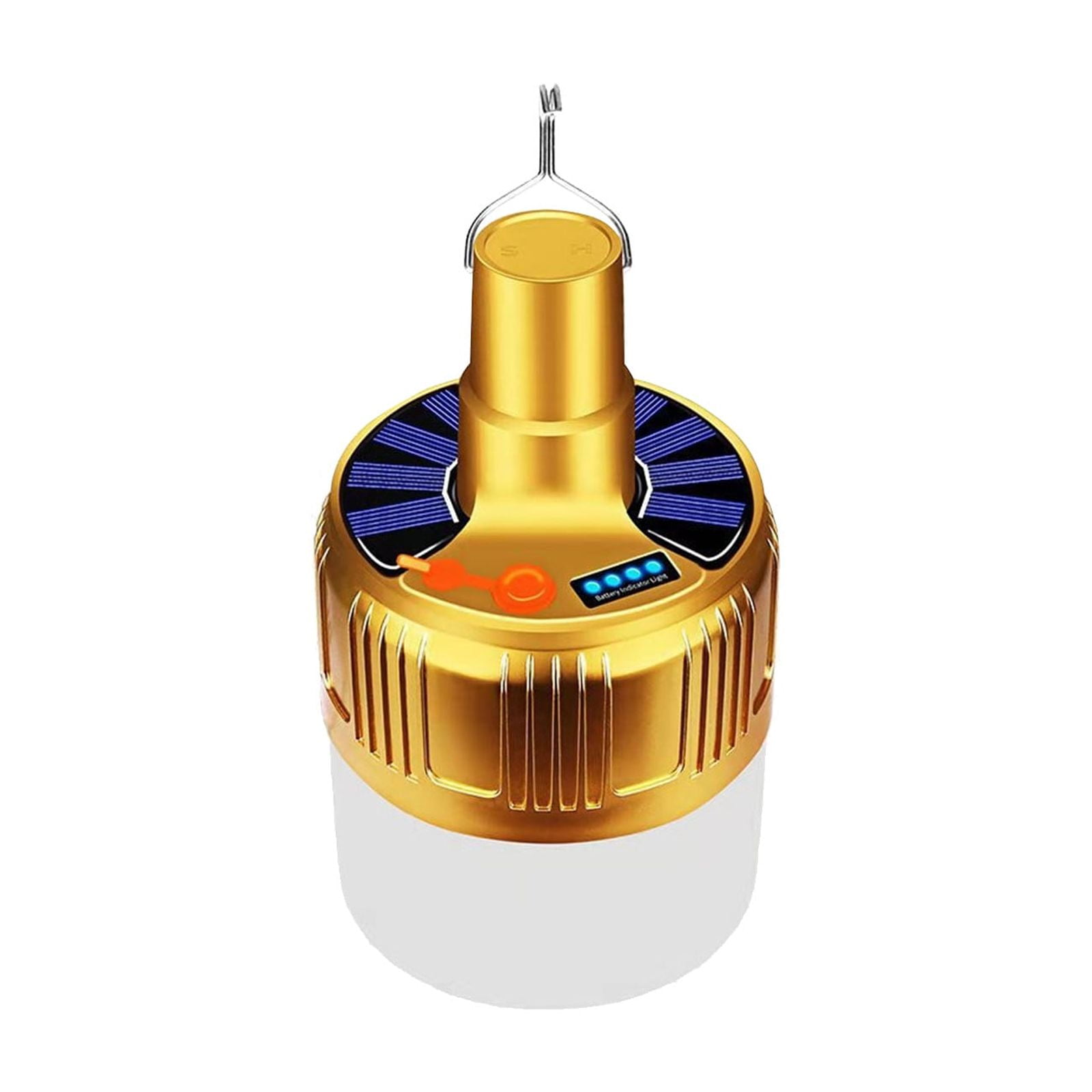 Super Bright Solar Rechargeable Bulb Home Lighting LED Wireless Power ...