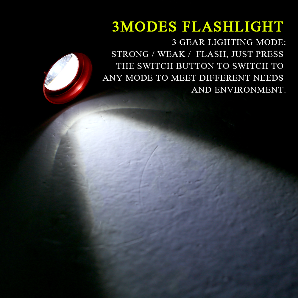 Super Bright Tactical Flashlight, Rechargeable LED Torch Light, Small ...