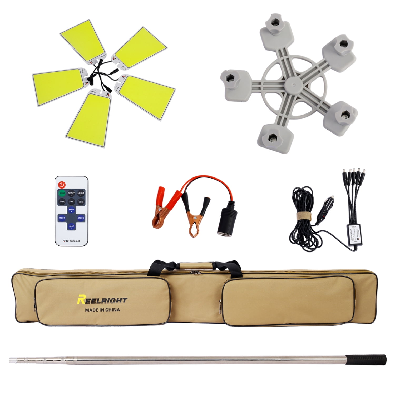 Super Bright XNGGNG Telescopic LED Camping Lights - 15000lm Outdoor ...