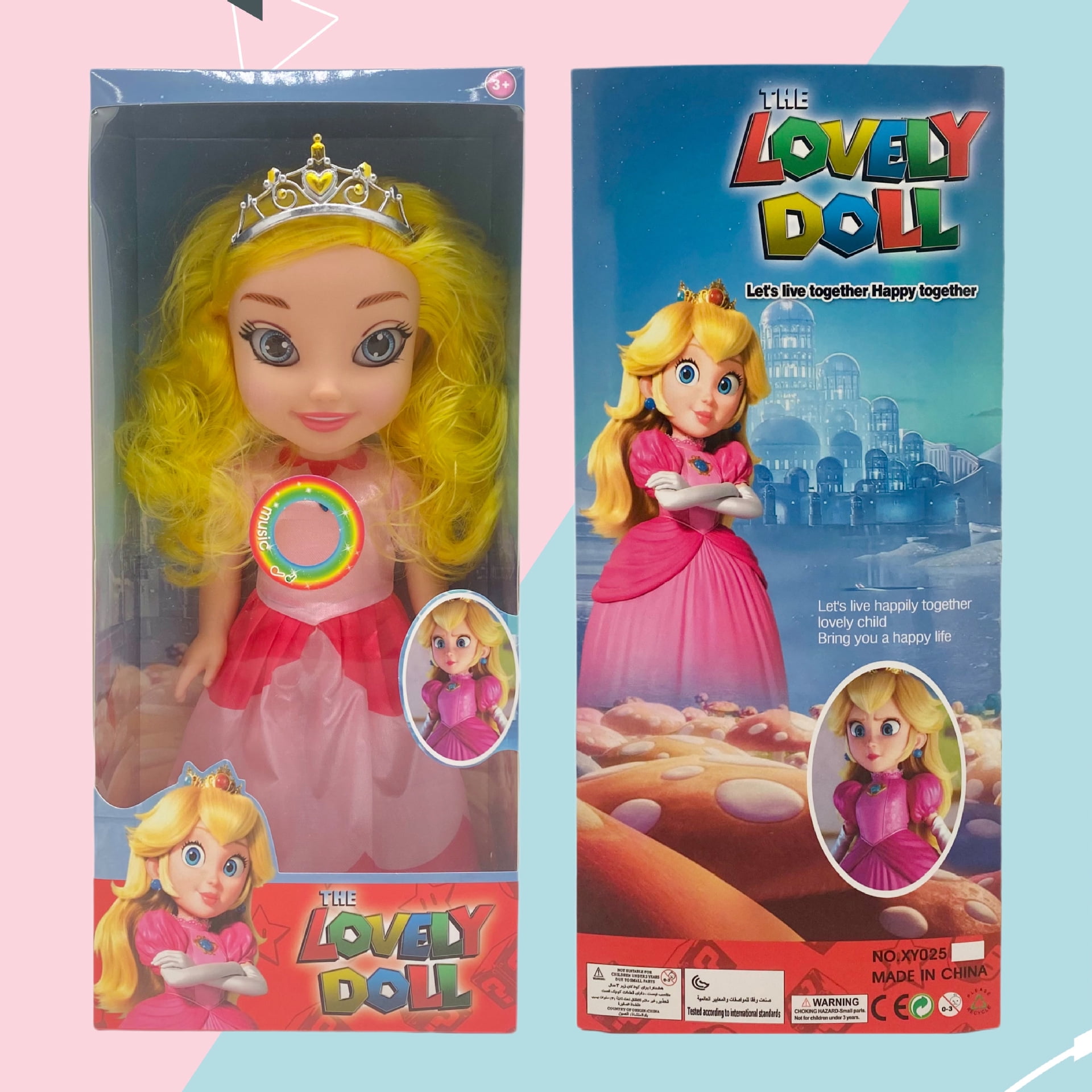 GZTOYS The Lovely Princess Action Figure kids Dolls, Vinyl, 14 ...