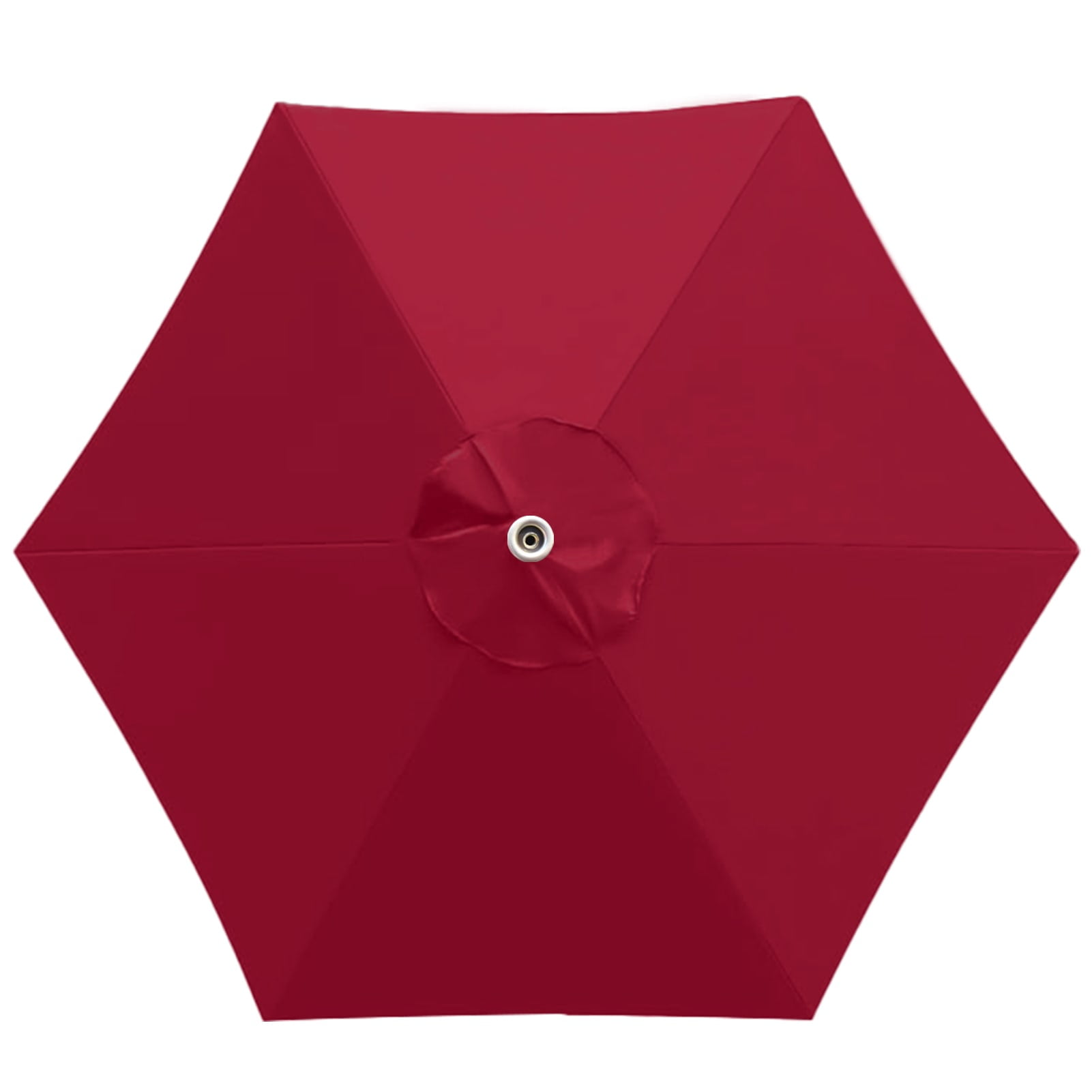 EliteShade Burgundy Replacement Canopy for Round 7.5FT Patio Umbrellas ...