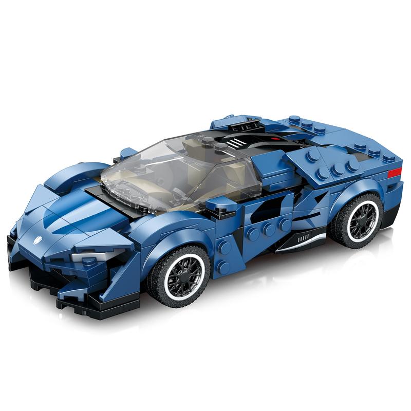 Super Car Building Blocks Set, Collectible Speed Champion Race Car Toy ...