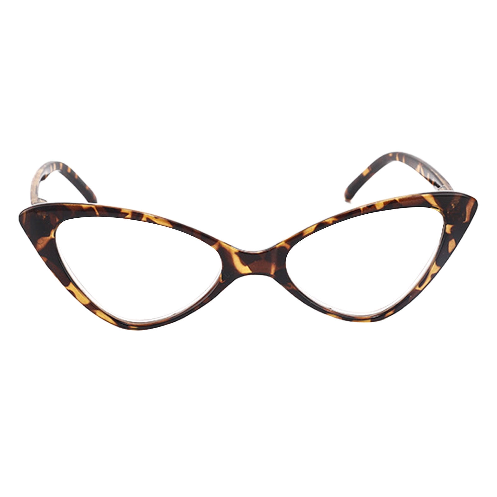 Super Cat Eye Glasses Vintage Fashion Clear Lens Eyewear