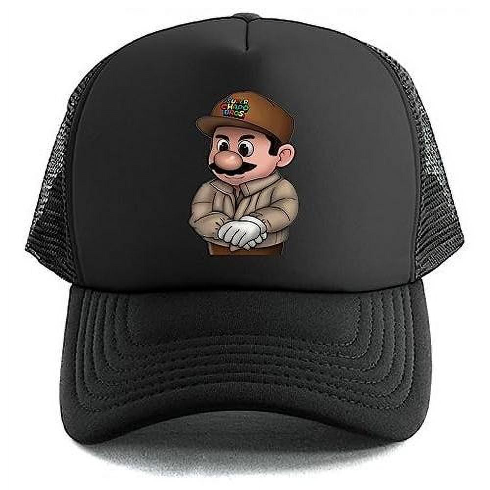 Super Chapo Bros - Sinaloa - Trucker Snapback Hat Black - Walmart.com